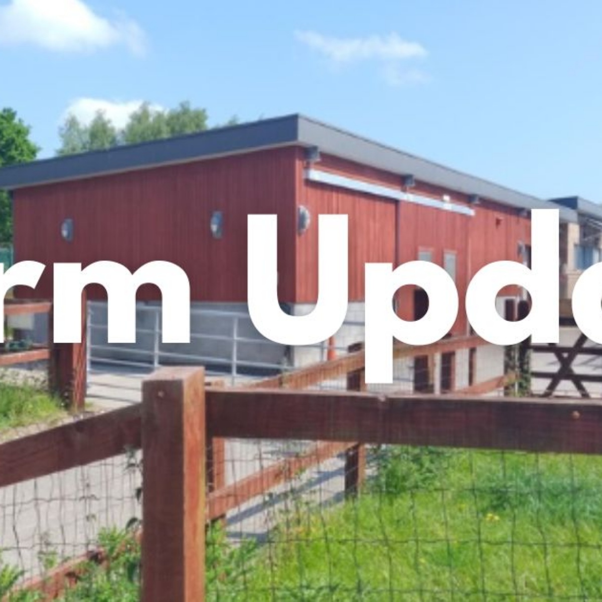Reddish Vale High School - Farm Update - 3rd May 2024