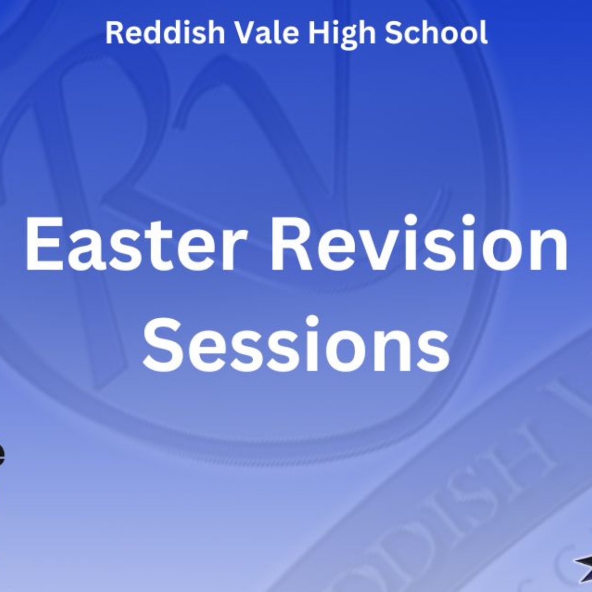 Reddish Vale High School - Year 11 Easter Revision Sessions